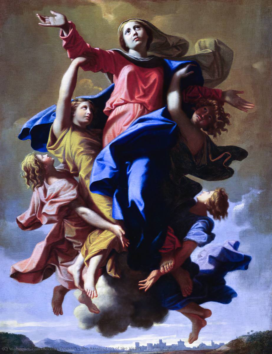 Acheter Reproductions D'art De Musée L`Assomption de la Vierge, 1650 de ...