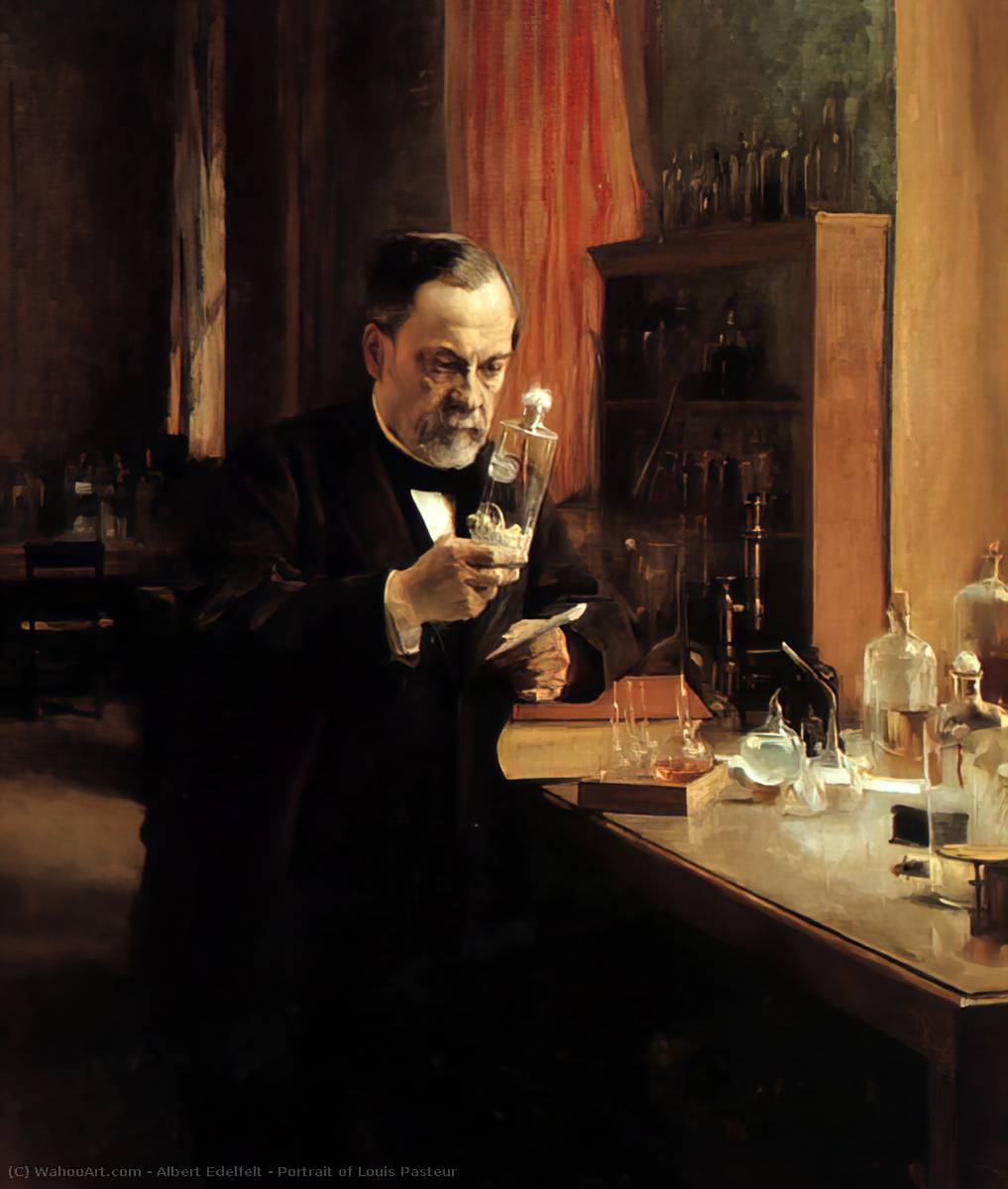 Reproductions De Qualité Musée | Portrait de Louis Pasteur de Albert ...