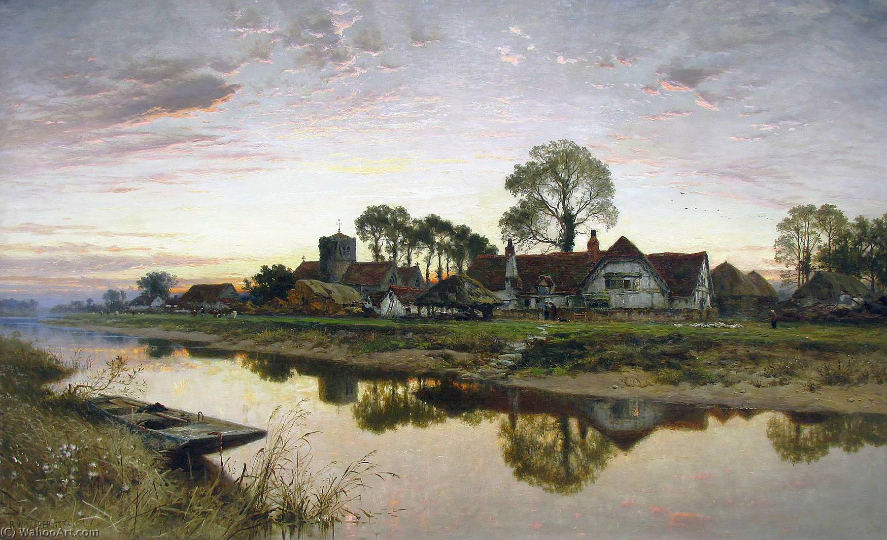 Acheter Reproductions D'art De Musée JOUR DE PARTIE de R.A Benjamin ...