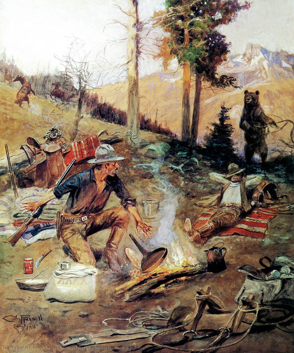 Get Paintings Reproductions When Ignorance is Bliss by Charles Marion ...