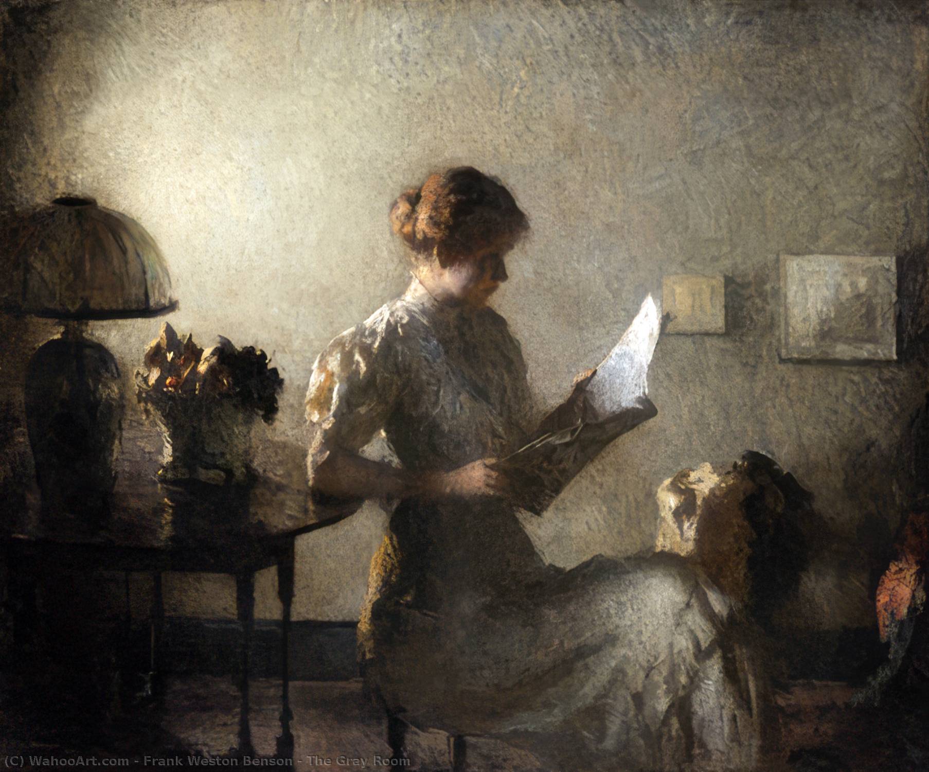Art Reproductions The Gray Room by Frank Weston Benson (1862-1951 ...