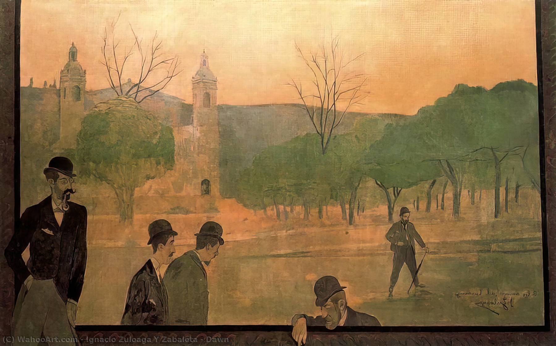 Buy Museum Art Reproductions Dawn by Ignacio Zuloaga Y Zabaleta (1870 ...