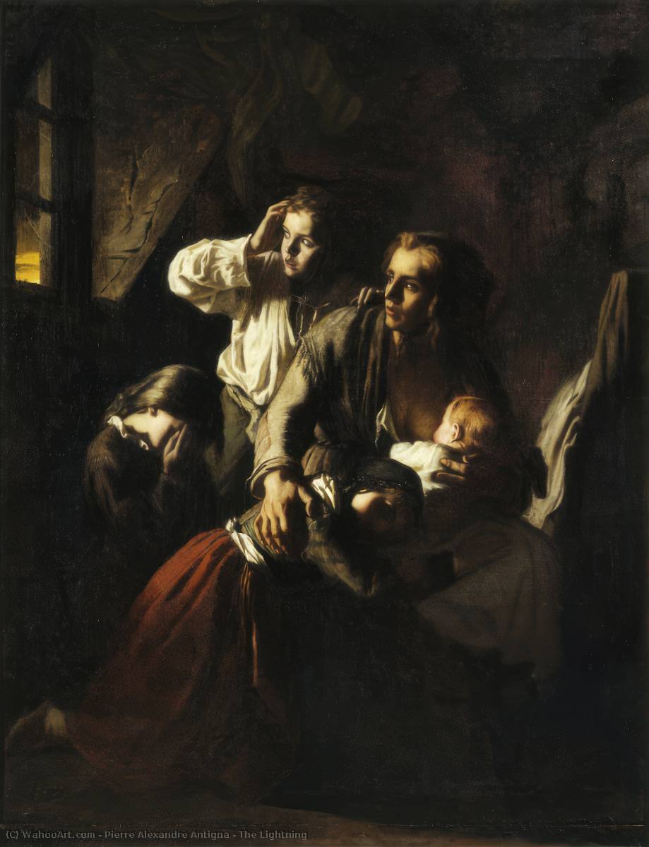 Obtener Grabados De Calidad Del Museo El rayo, 1848 de Pierre Alexandre ...