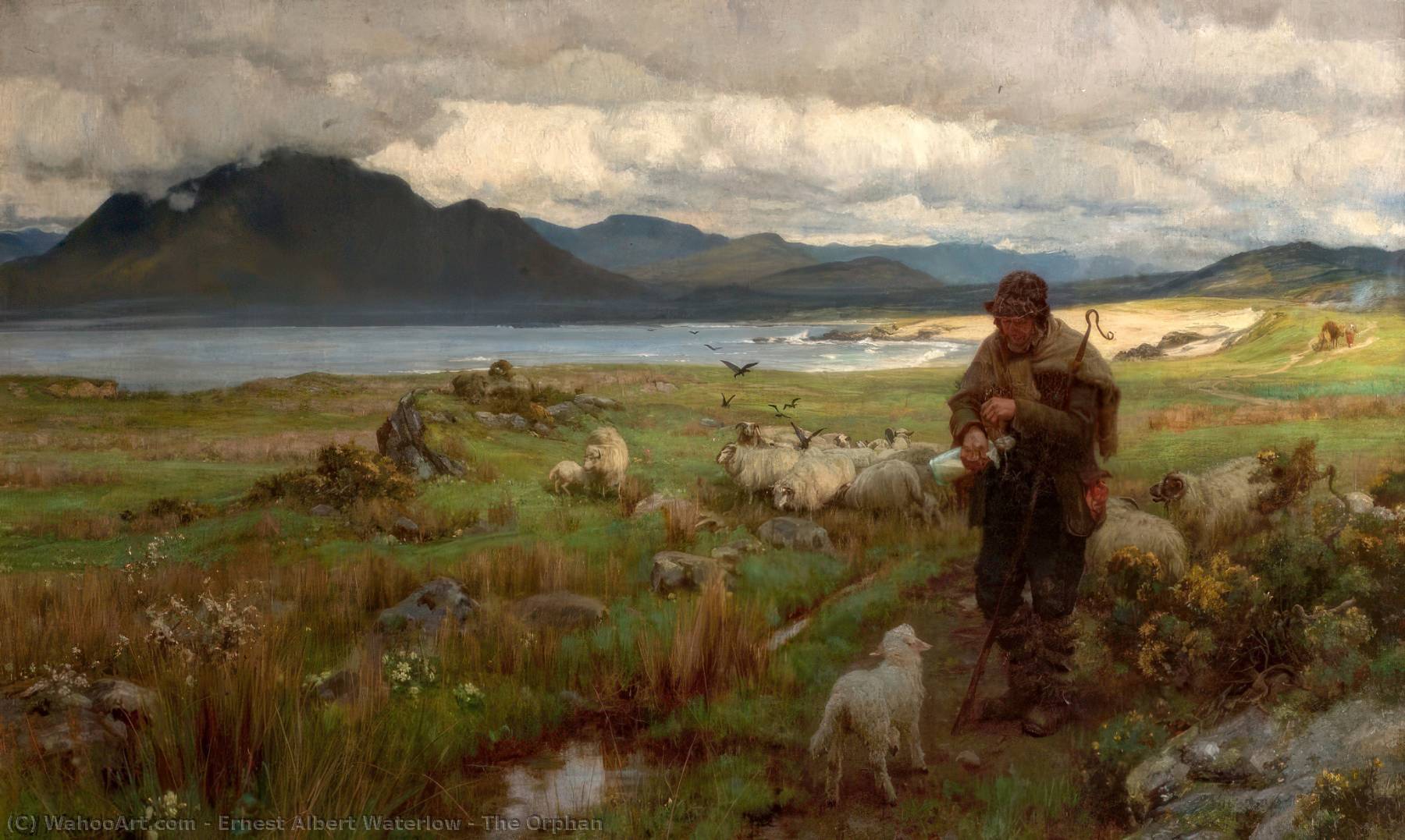 Acheter Reproductions D'art De Musée L`orphelin de Ernest Albert ...