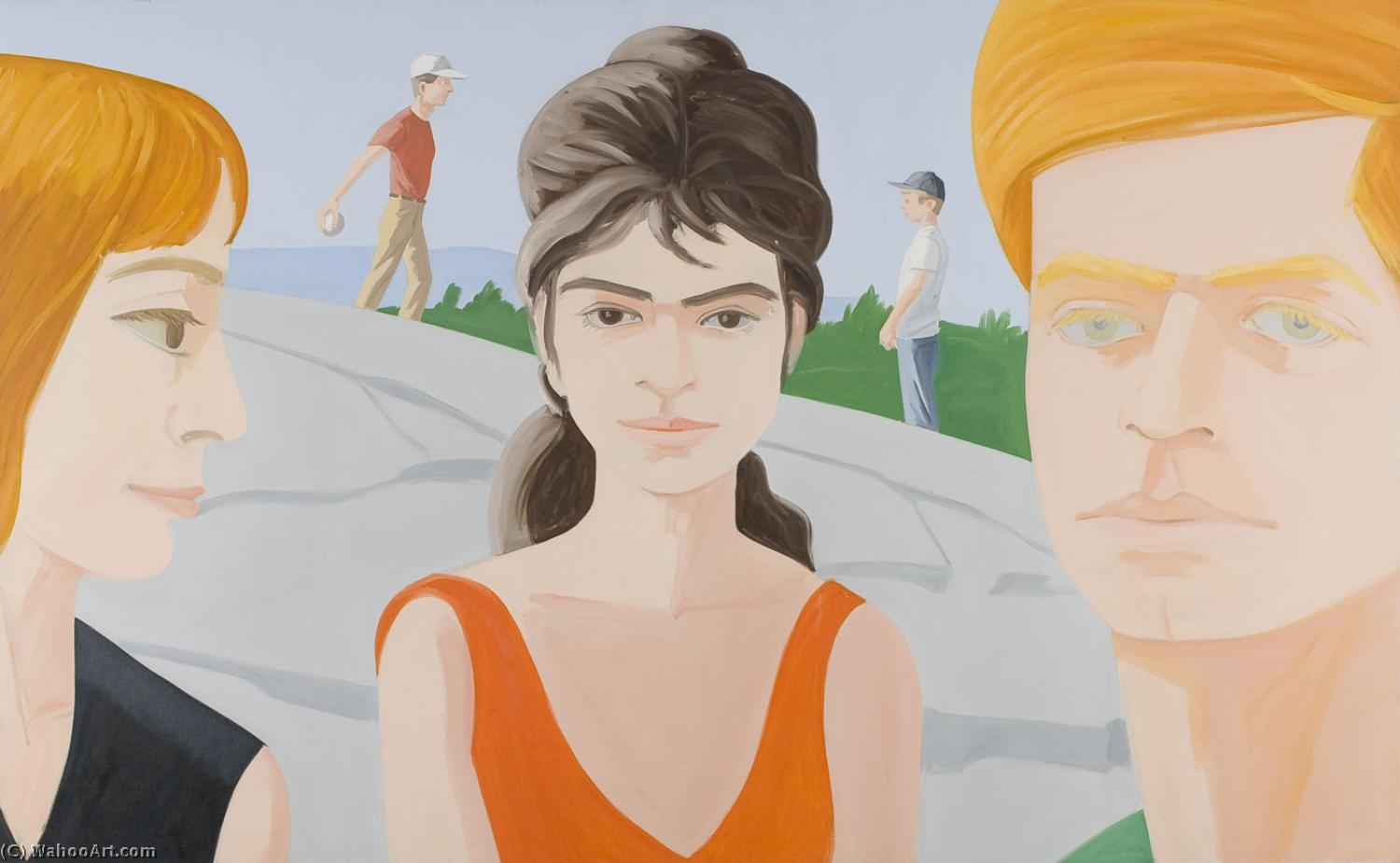Ives by Alex Katz Alex Katz | WahooArt.com