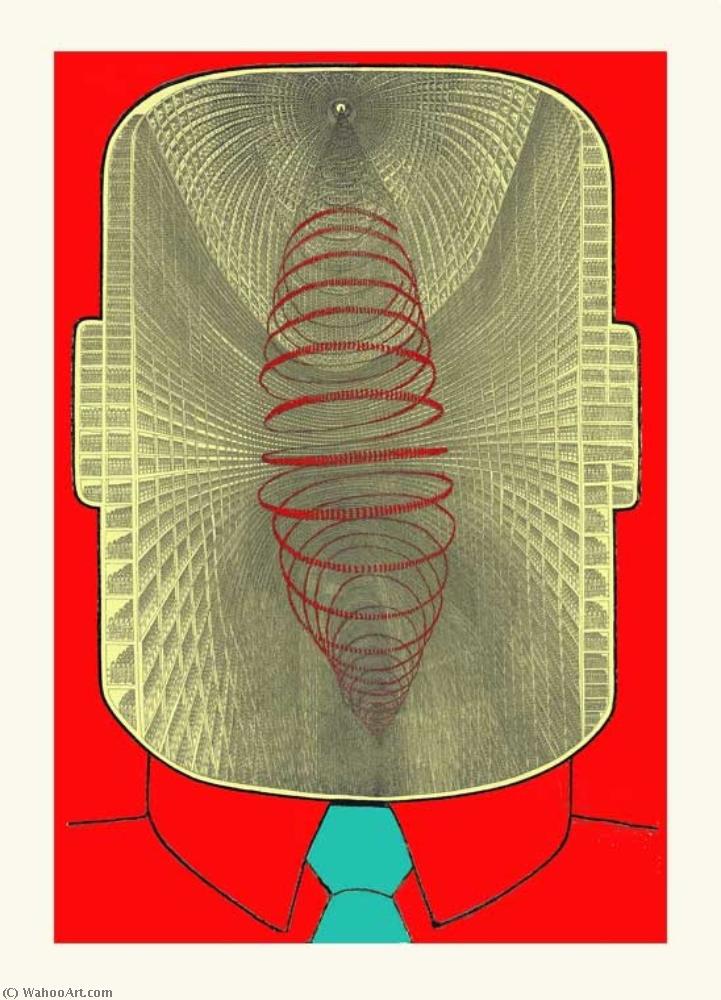 Self-portrait (2) by Hariton Pushwagner (1940-2018, Norway) Hariton ...