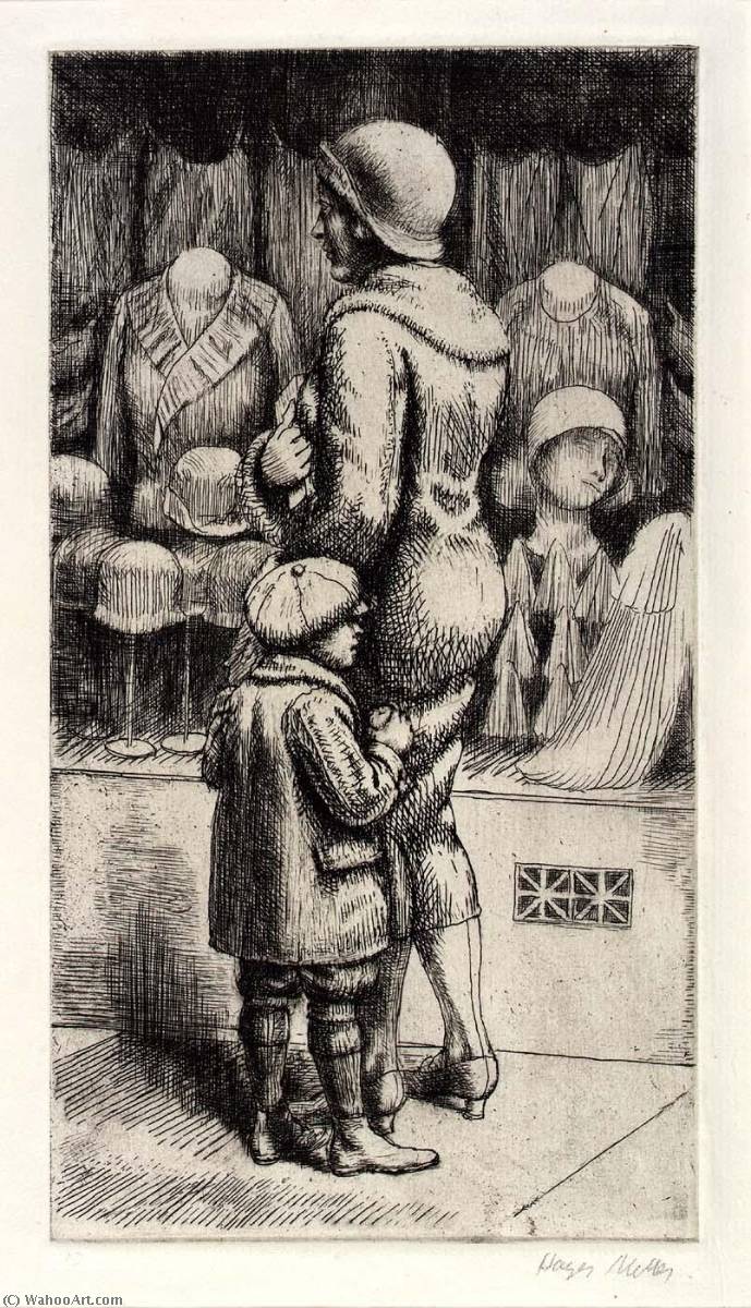 Acheter Reproductions D'art De Musée Pause par une fenêtre (En attente ...