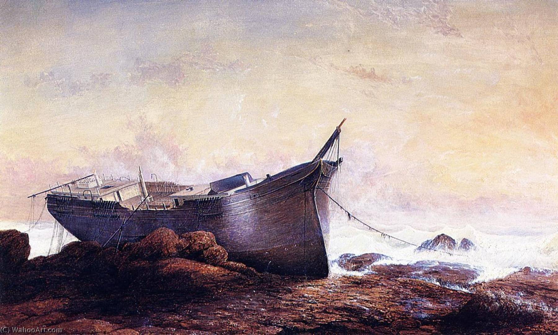 Museum Art Reproductions Dream Painting, 1862 by Fitz Hugh Lane ...