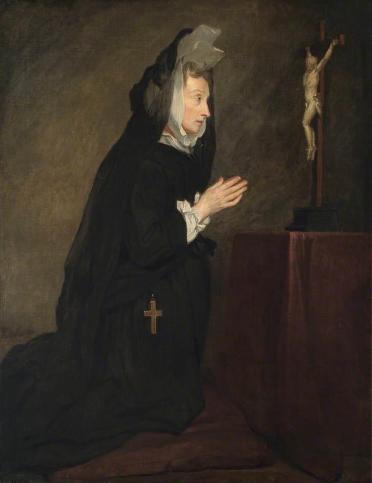 Art Reproductions Mrs Knight by Bt Sir Godfrey Kneller (1646-1723 ...