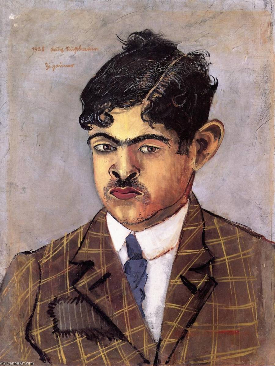 Get Art Reproductions Gypsy, 1928 by Felix Nussbaum (1904-1945, Germany ...