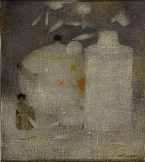 Paintings Reproductions Japanese Vases, 1911 by Jan Mankes (1889-1920, Netherlands) | WahooArt.com