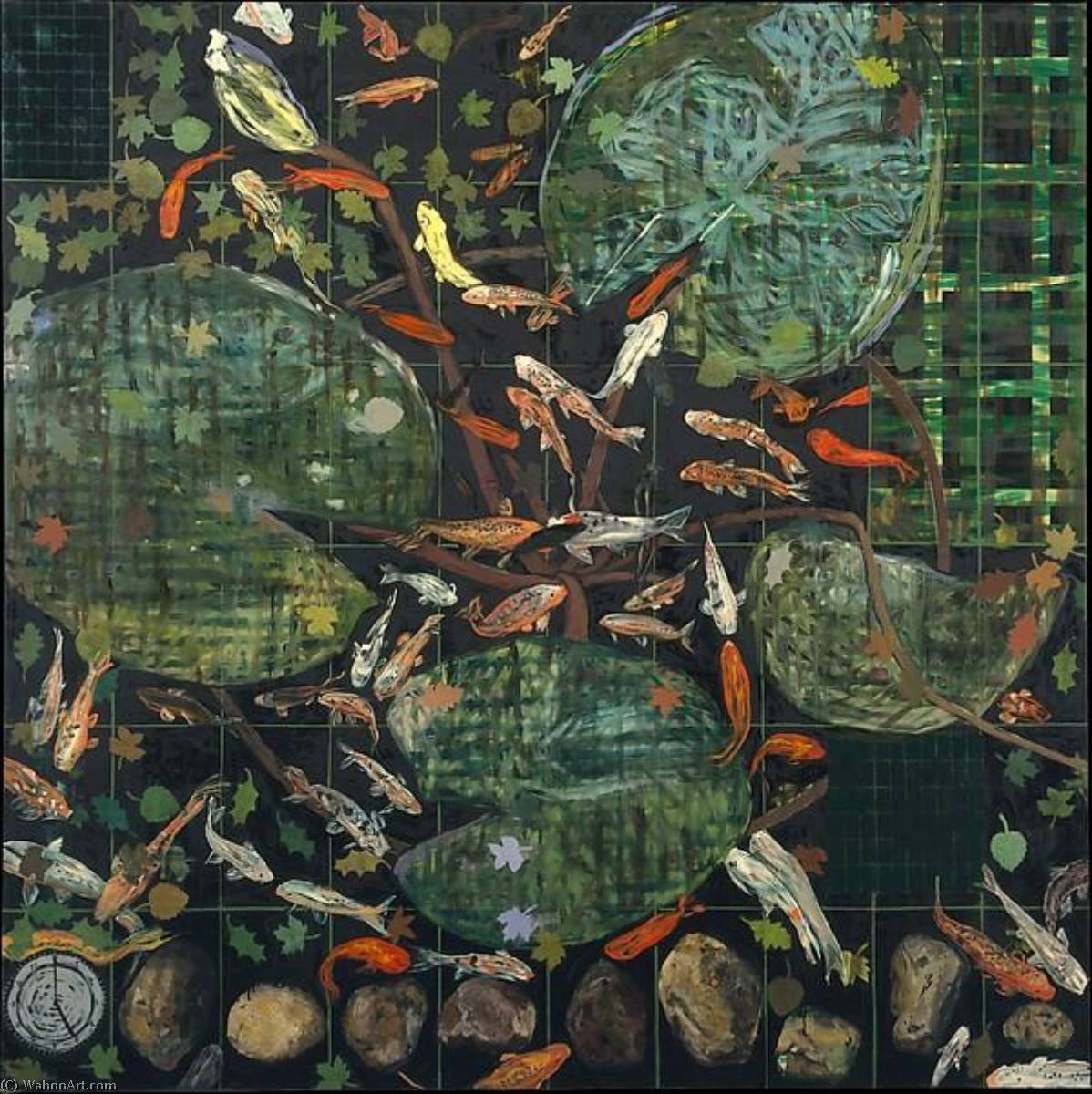 Cinco P.M., 1991 por Jennifer Bartlett (1941-2022, United States ...