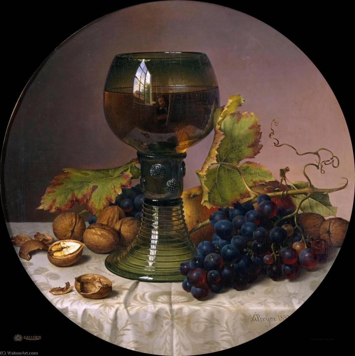 Reproductions D'art De Musée Fruit Toujours la vie, 1833 de Johann ...