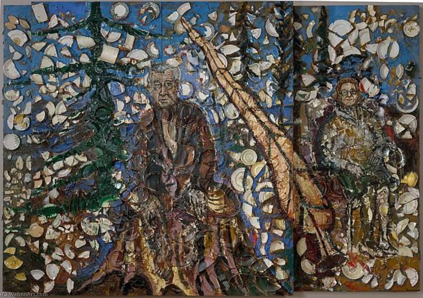 Ithaca, 1983 by Julian Schnabel Julian Schnabel | WahooArt.com