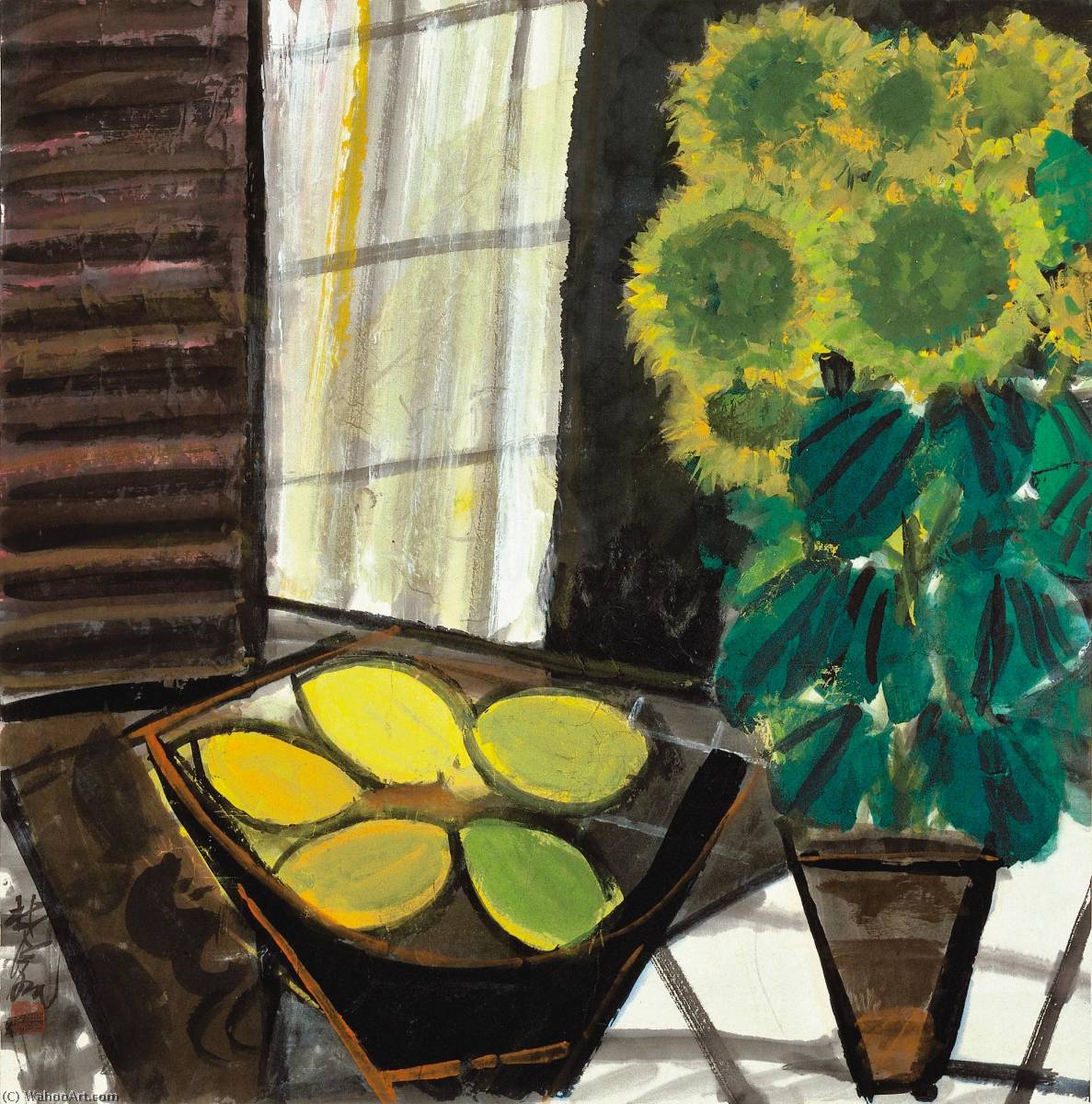 STILL LIFE by Lin Fengmian Lin Fengmian | WahooArt.com