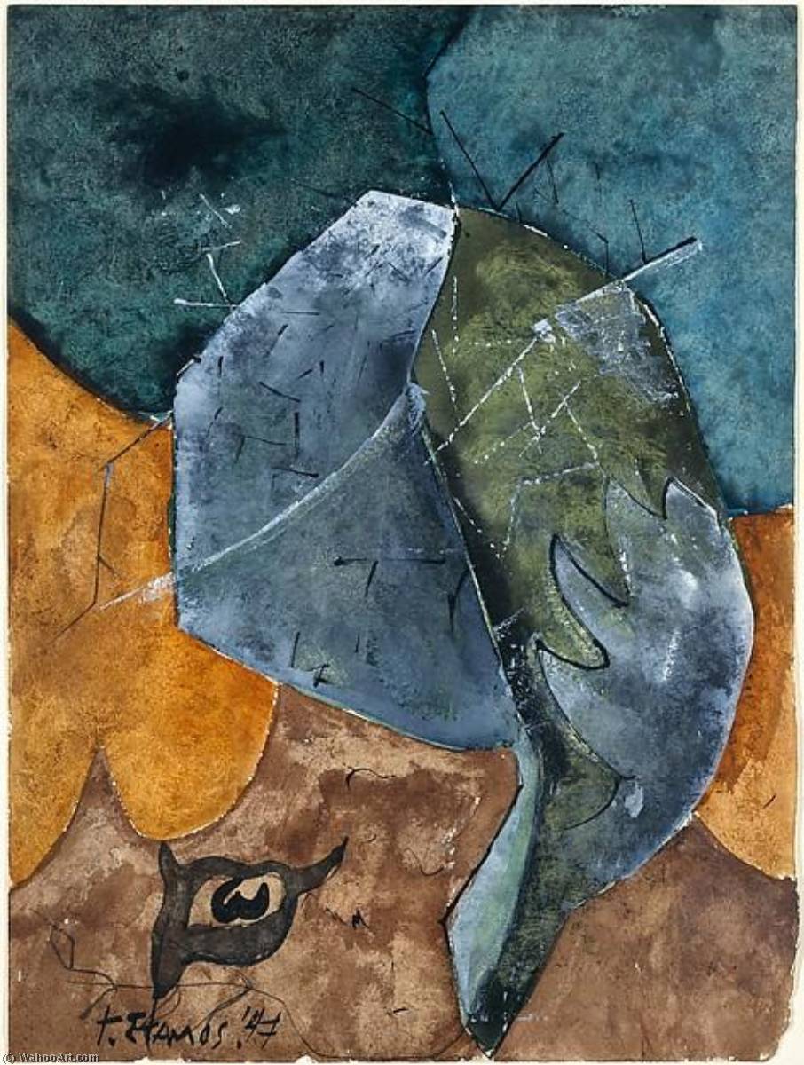 Partizioni, 1947 di Theodoros Stamos (1922-1997, United States ...