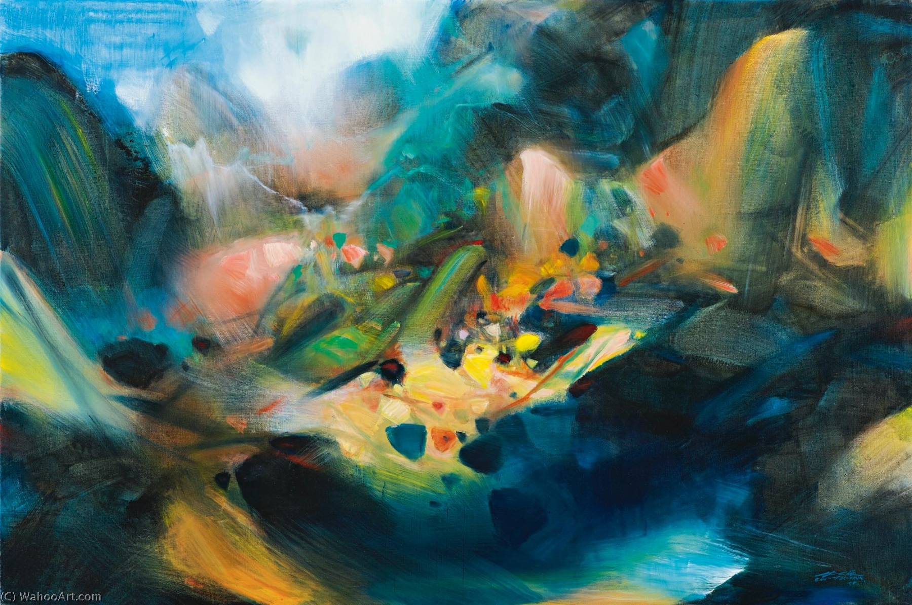 Les brumes du passÉ von Chu Teh Chun (1920-2014, China) Chu Teh Chun ...