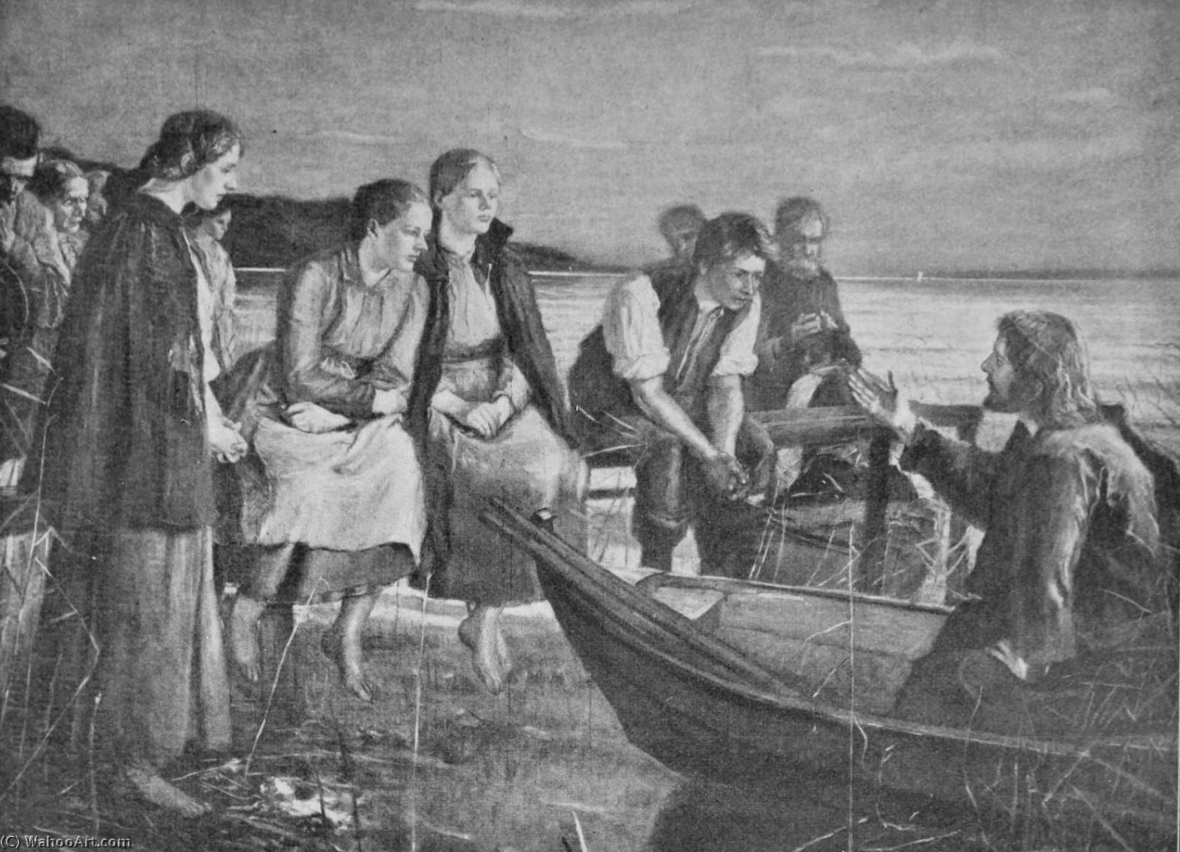 Get Art Reproductions , 1896 by Fritz Von Uhde (1848-1911) | WahooArt.com