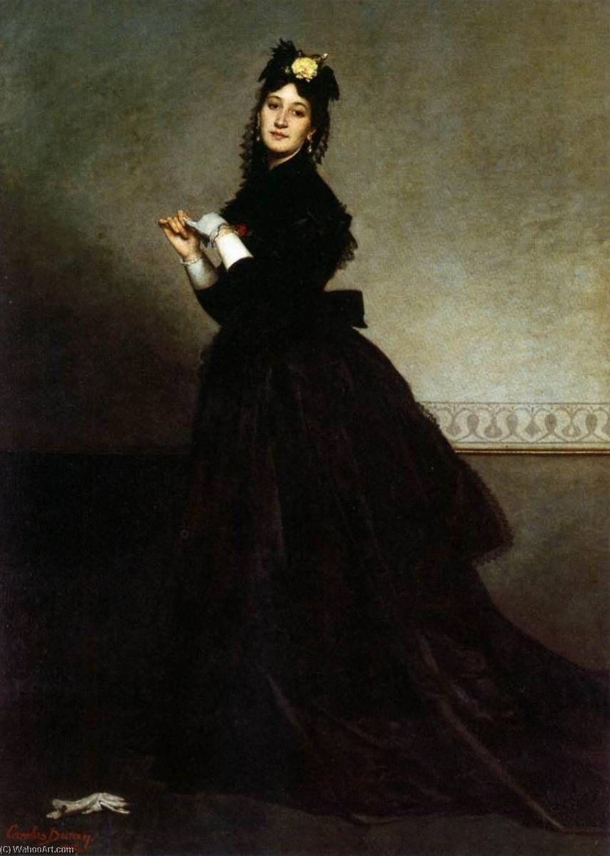 Get Art Reproductions The Lady with the Glove, 1869 by Carolus-Duran ...