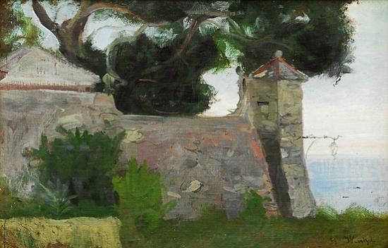 Art Reproductions Norwegian Festningsmur by Gustav Wentzel (1859-1927 ...