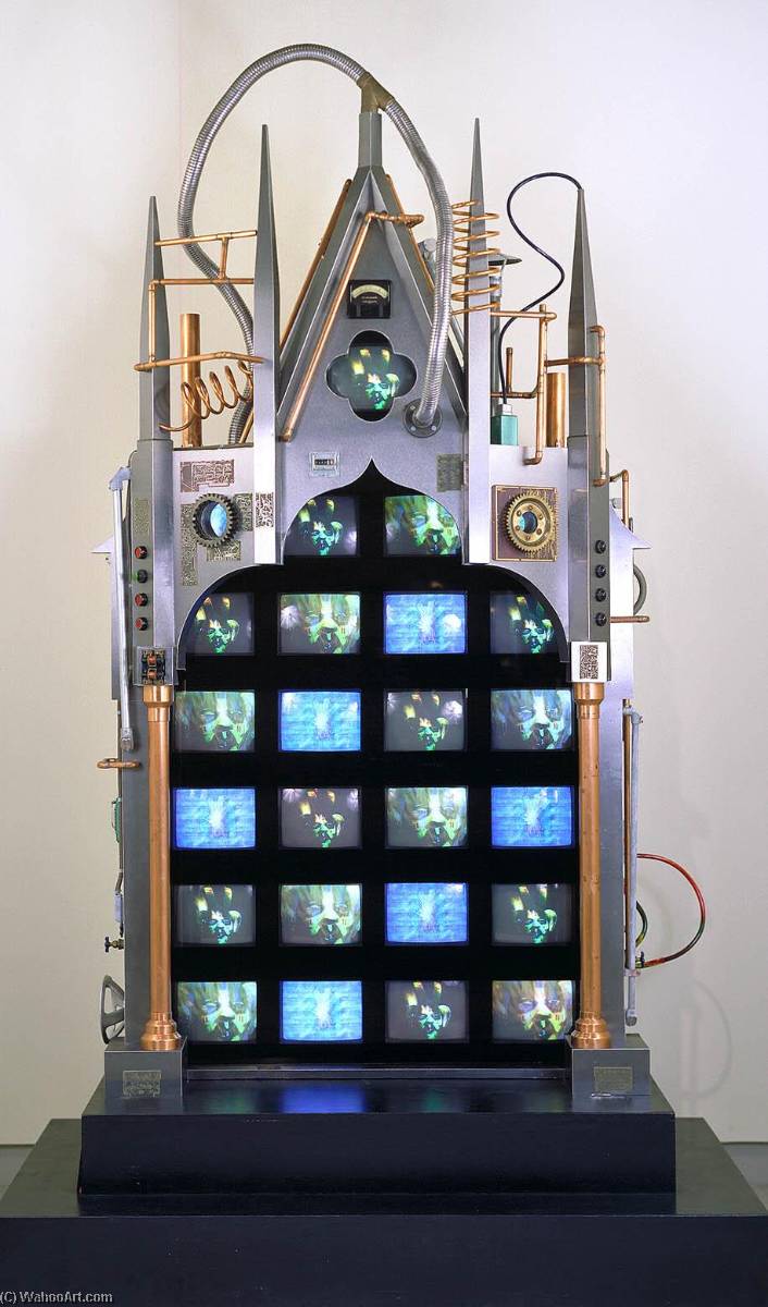Tecnologia, 1991 por Nam June Paik (1932-2006, South Korea) Nam June ...
