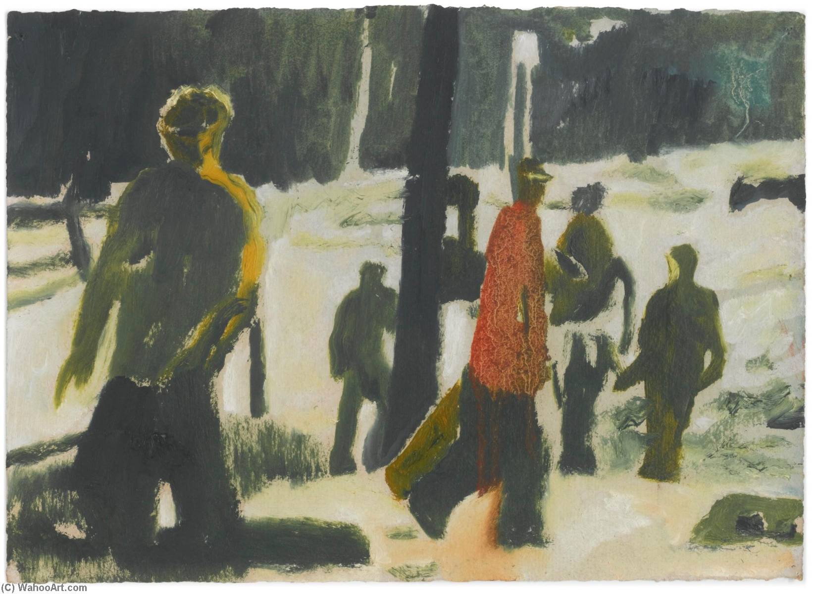 Orange Sunshine by Peter Doig Peter Doig | WahooArt.com