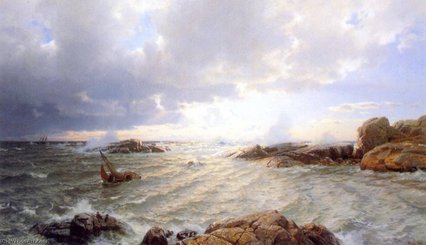 Riproduzioni D'arte Del Museo Brenning Ved Hanko, 1890 di Hans Fredrik ...