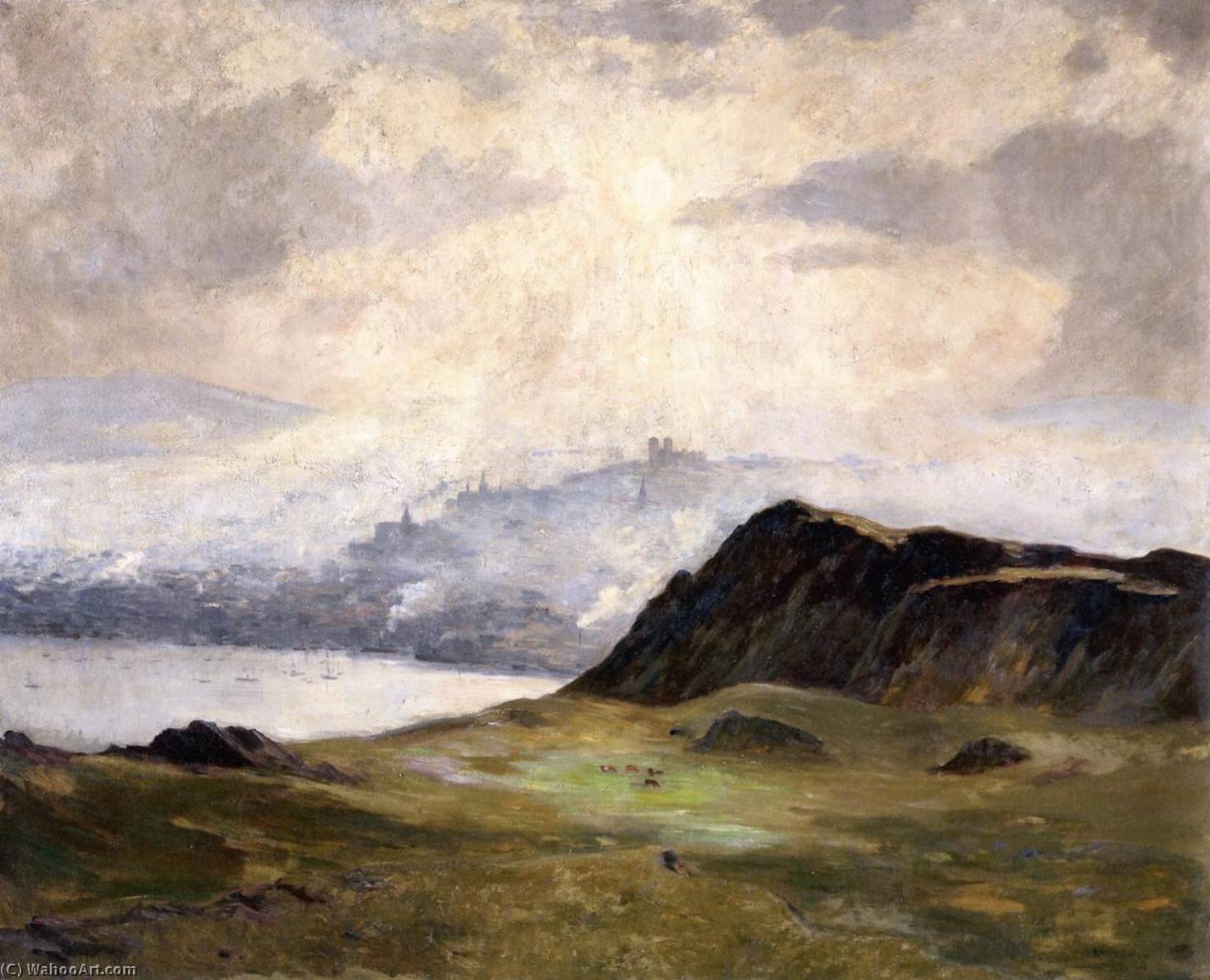 Reproducciones De Pinturas Misty Afternoon, St. John`s, Terranova, 1910 ...