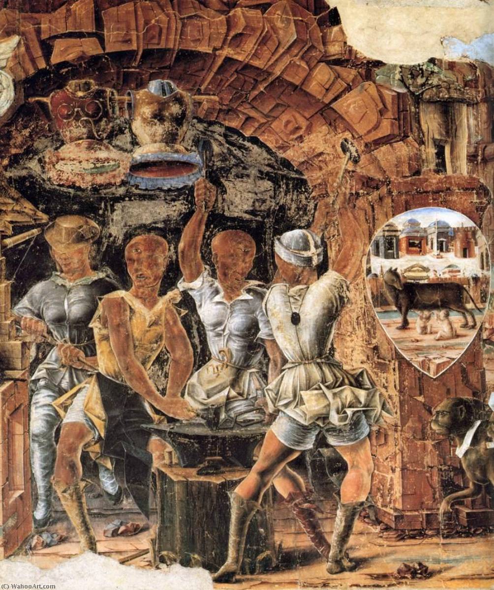 Reproductions De Qualité Musée Allegory of September (detail), 1484 de ...