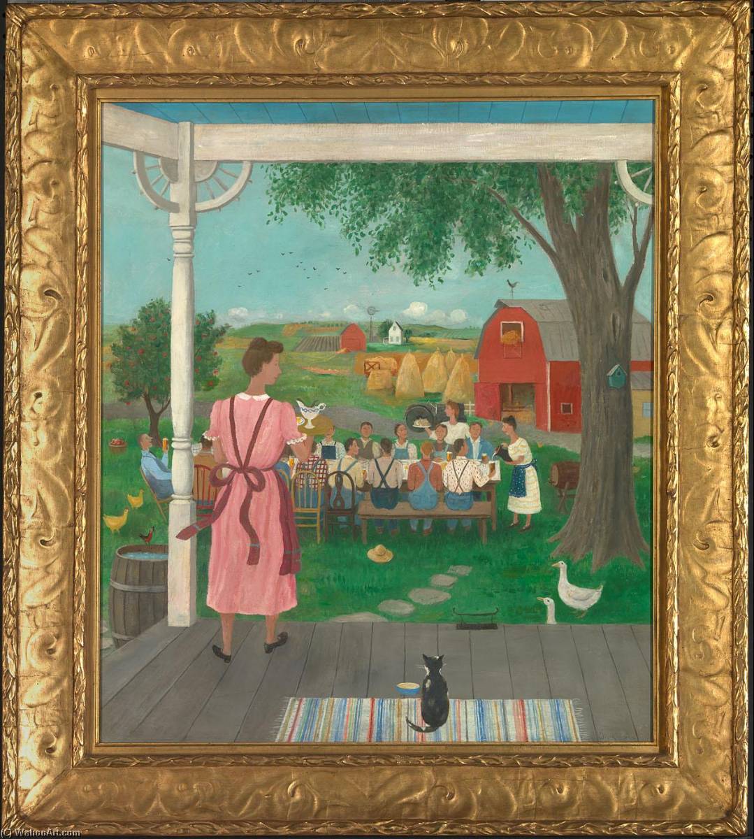 Pedir Reproducciones De Arte Tiempo de cosecha, 1945 de Doris Lee ...