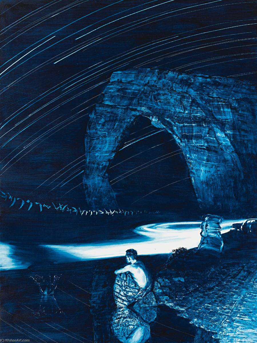 Study for `Clockwork`, 1979 by Mark Tansey Mark Tansey | WahooArt.com