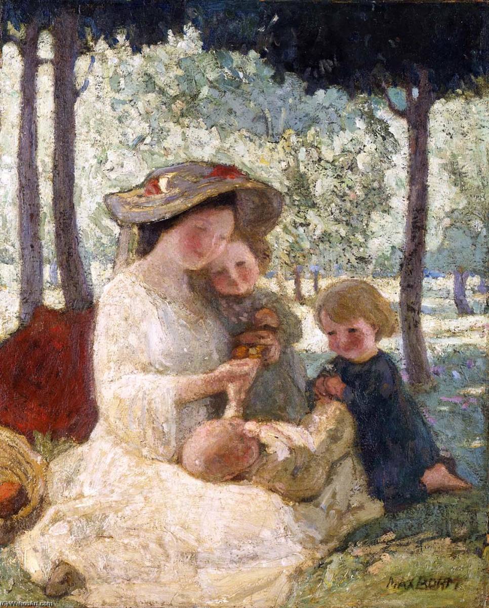 Get Paintings Reproductions Springtime in France, 1923 by Max Bohm ...