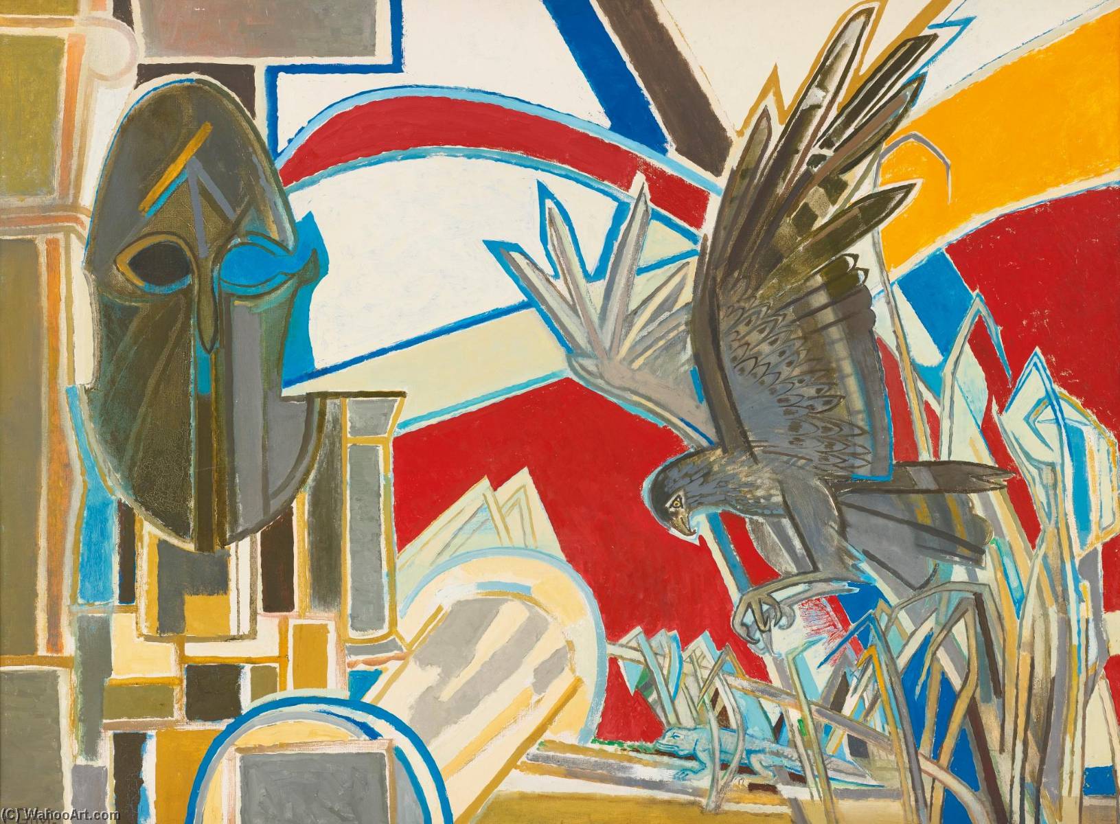 Passé prêt, 1967 de Françoise Gilot Françoise Gilot | WahooArt.com