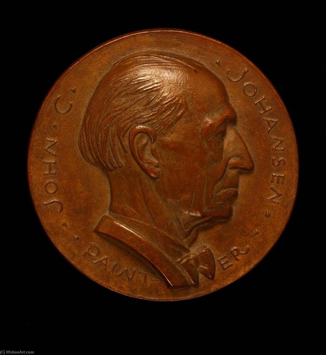 Buy Museum Art Reproductions John Johansen Portrait Medal (obverse ...