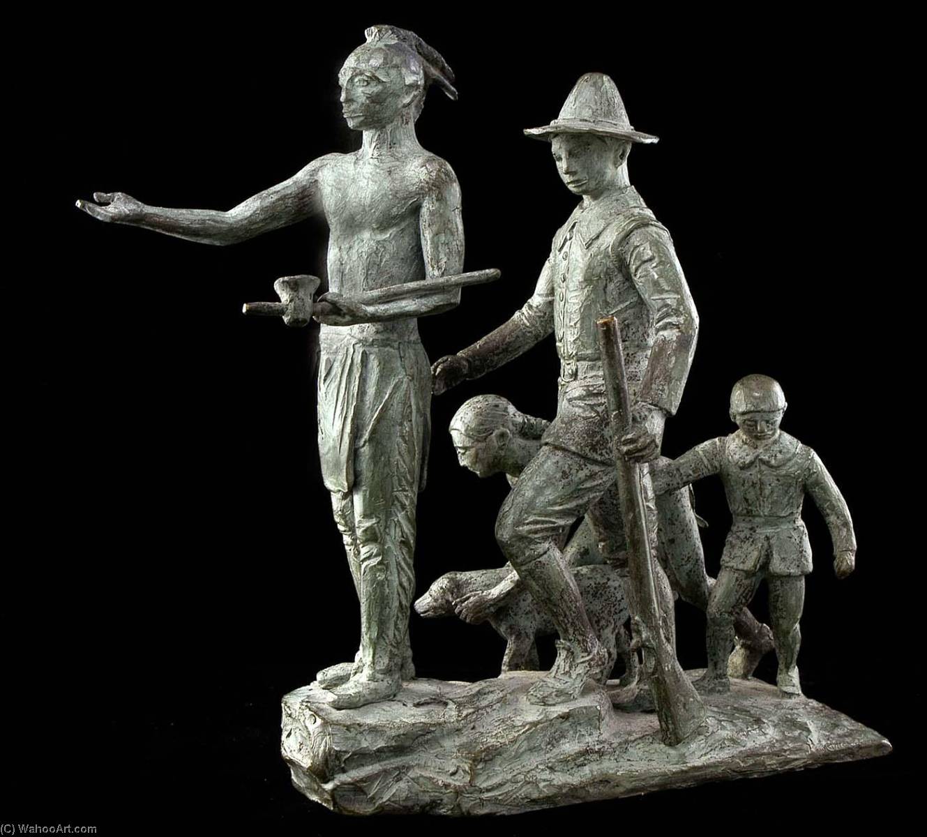 Comprar Reproducciones De Arte Del Museo Peregrinos Sketch, 1961 de ...