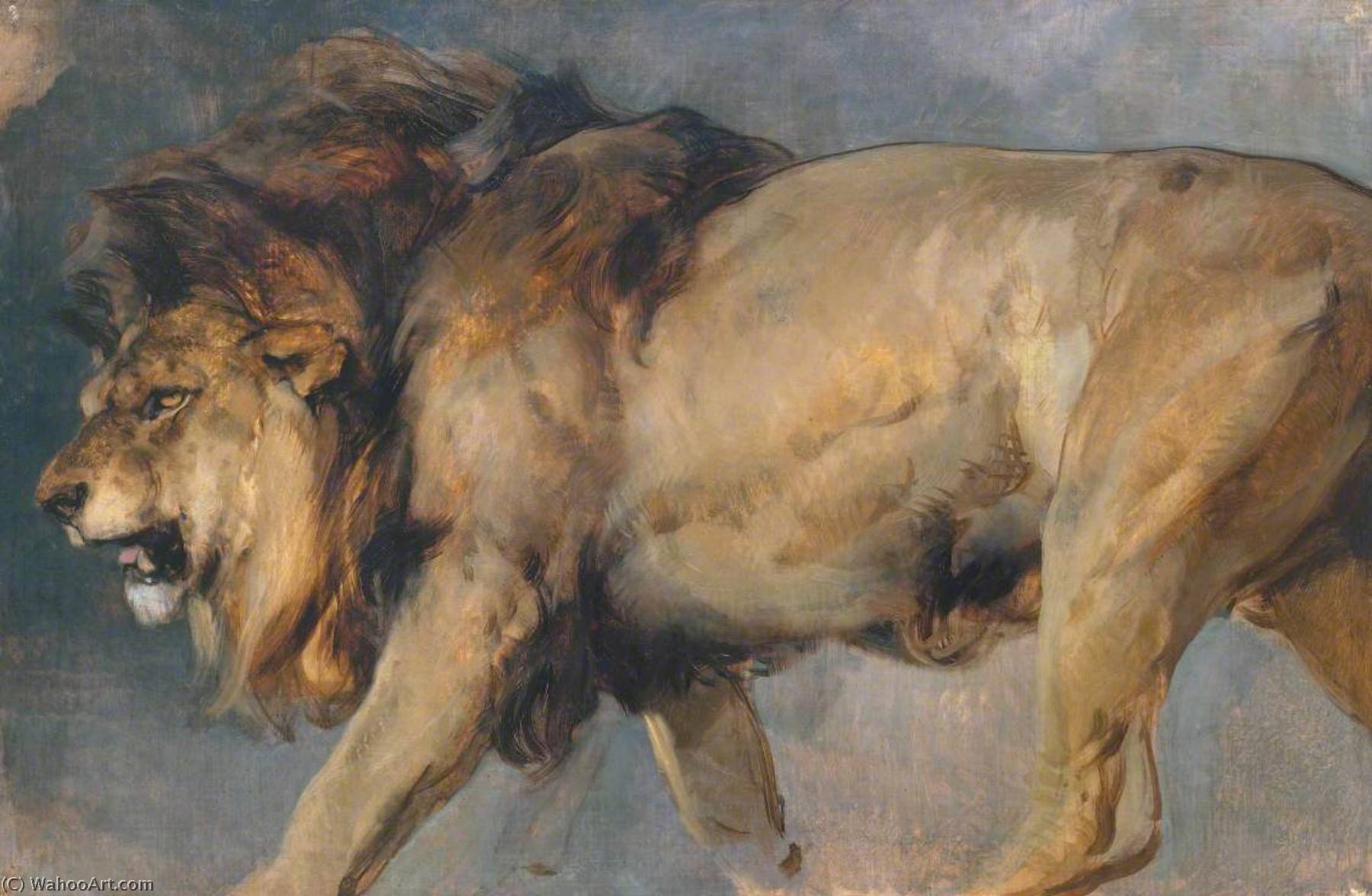 Famous Lion Painting