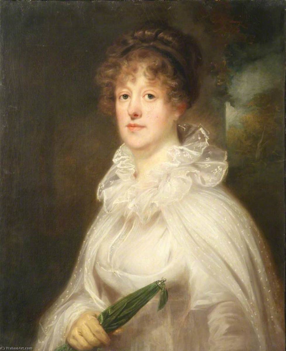 Réplique De Peinture Portrait d`une Dame, 1805 de William Beechey (1753 ...
