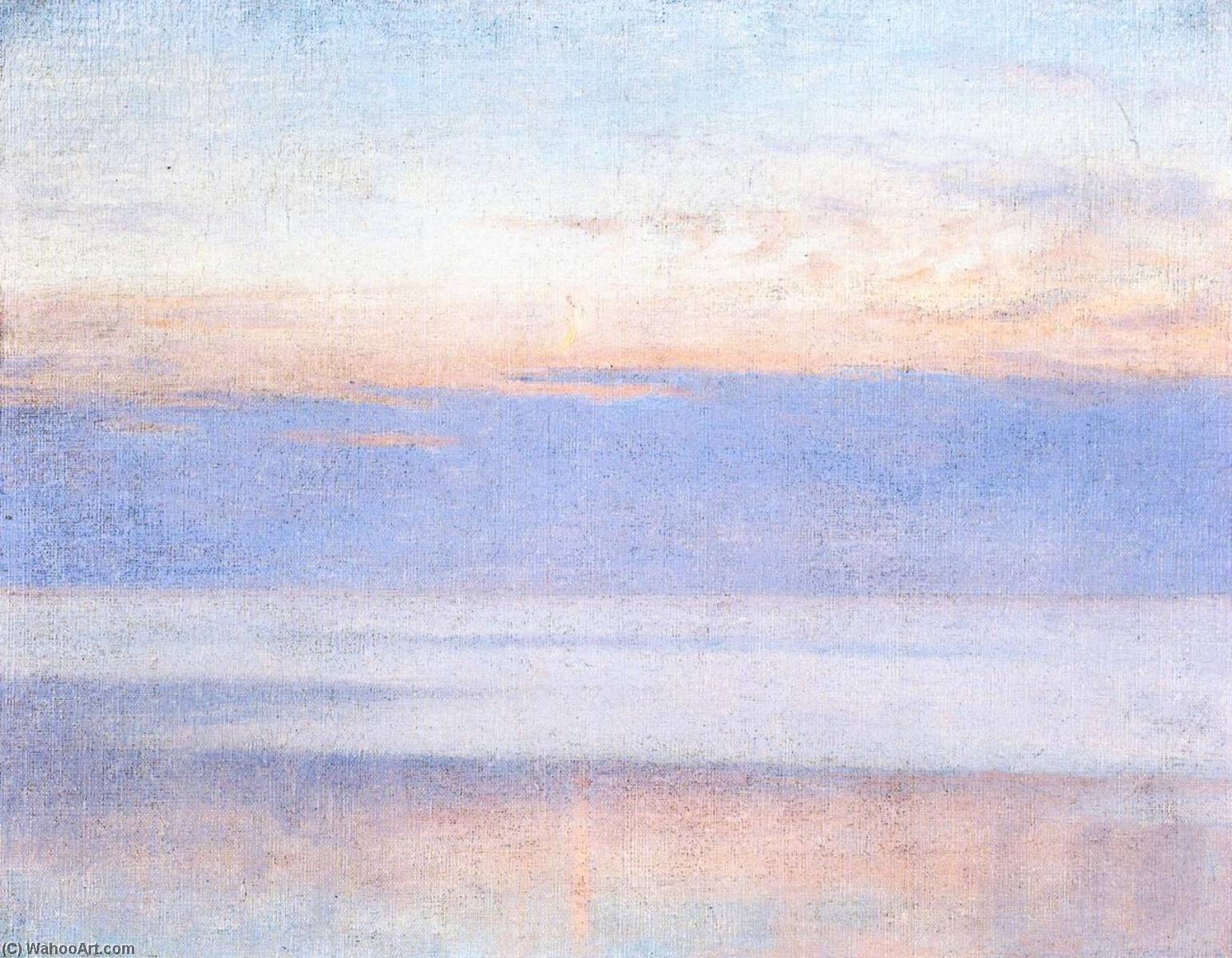 Reproduções De Pinturas Primeiro Bairro da Lua, 1900 por William Blair ...