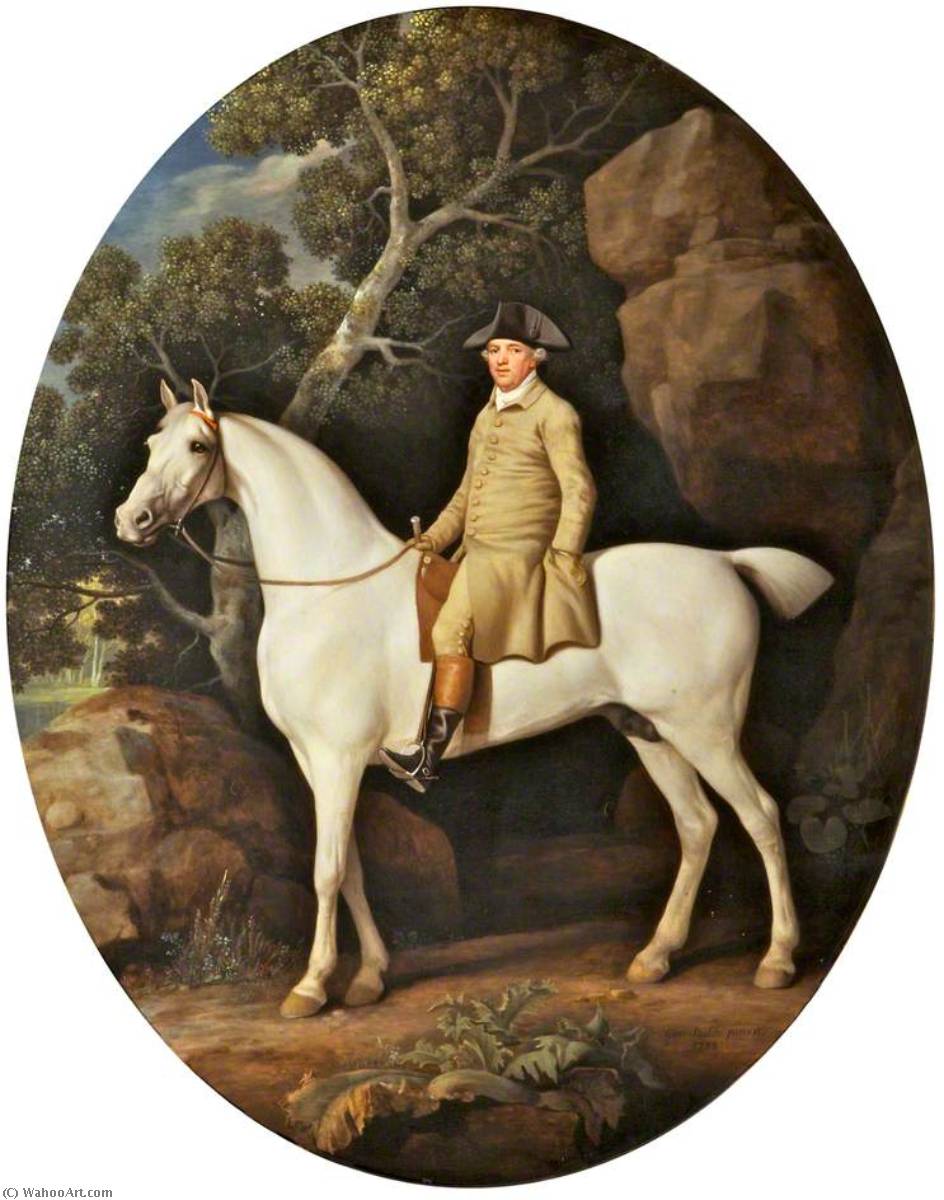 Acheter Reproductions D'art De Musée Portrait sur un chasseur blanc, 1782 de George Stubbs (1724 ...