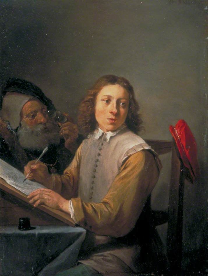 Museu De Reproduções De Arte The Five Senses Sight, 1640 por David ...