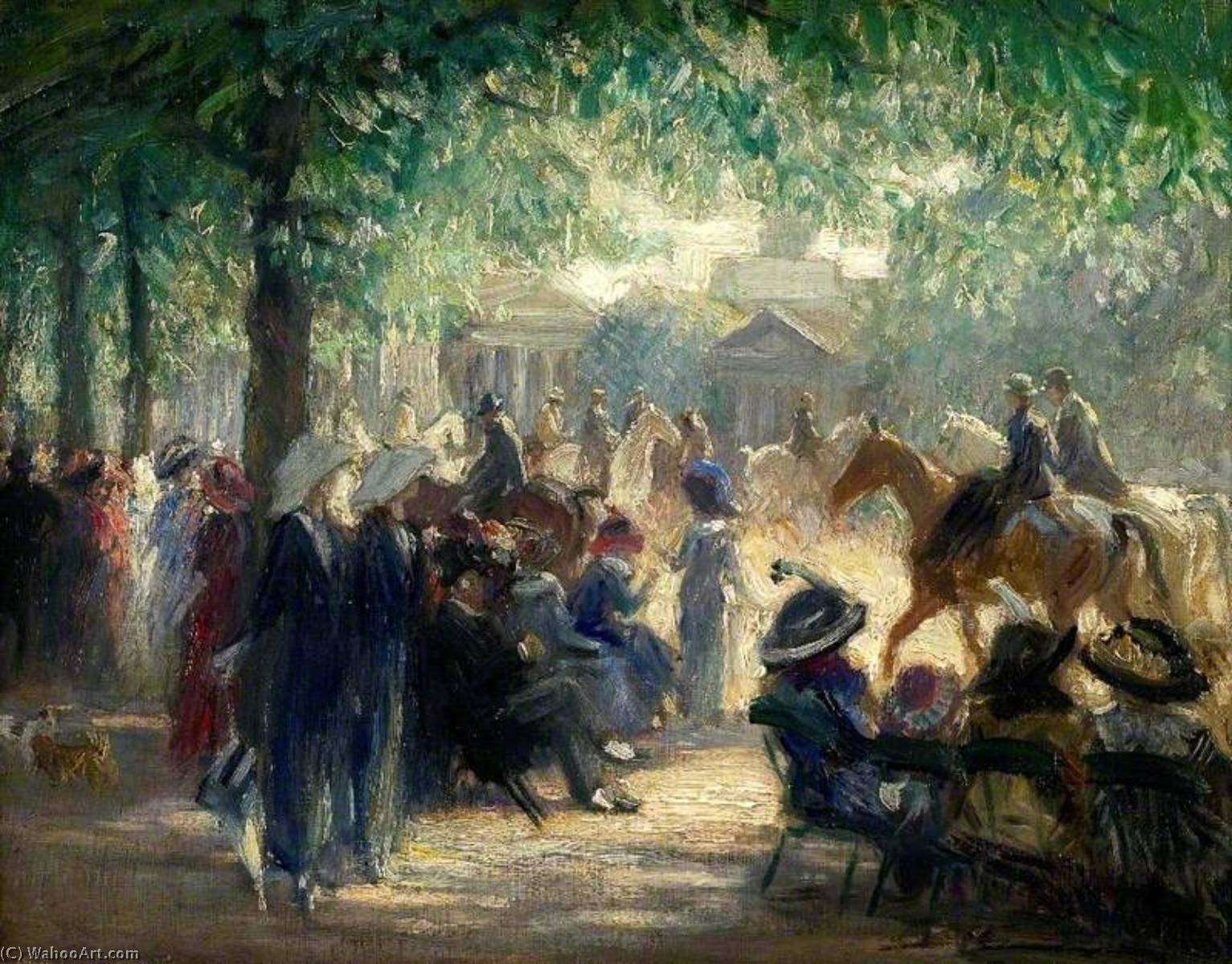 Get Paintings Reproductions Rotten Row, Sunday Morning in the Park ...