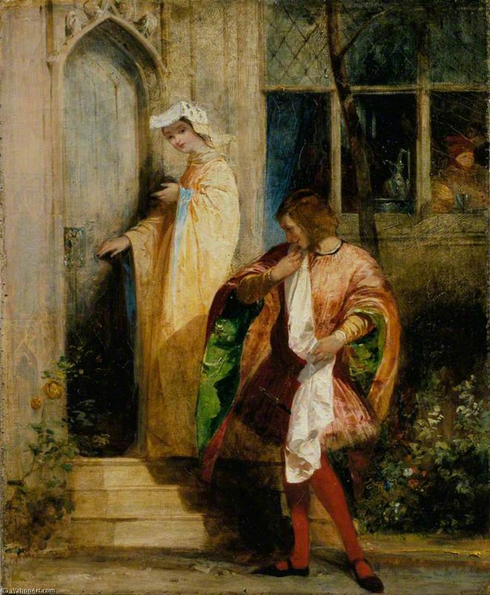 Order Artwork Replica Anne Page and Slender, 1825 by Richard Parkes ...