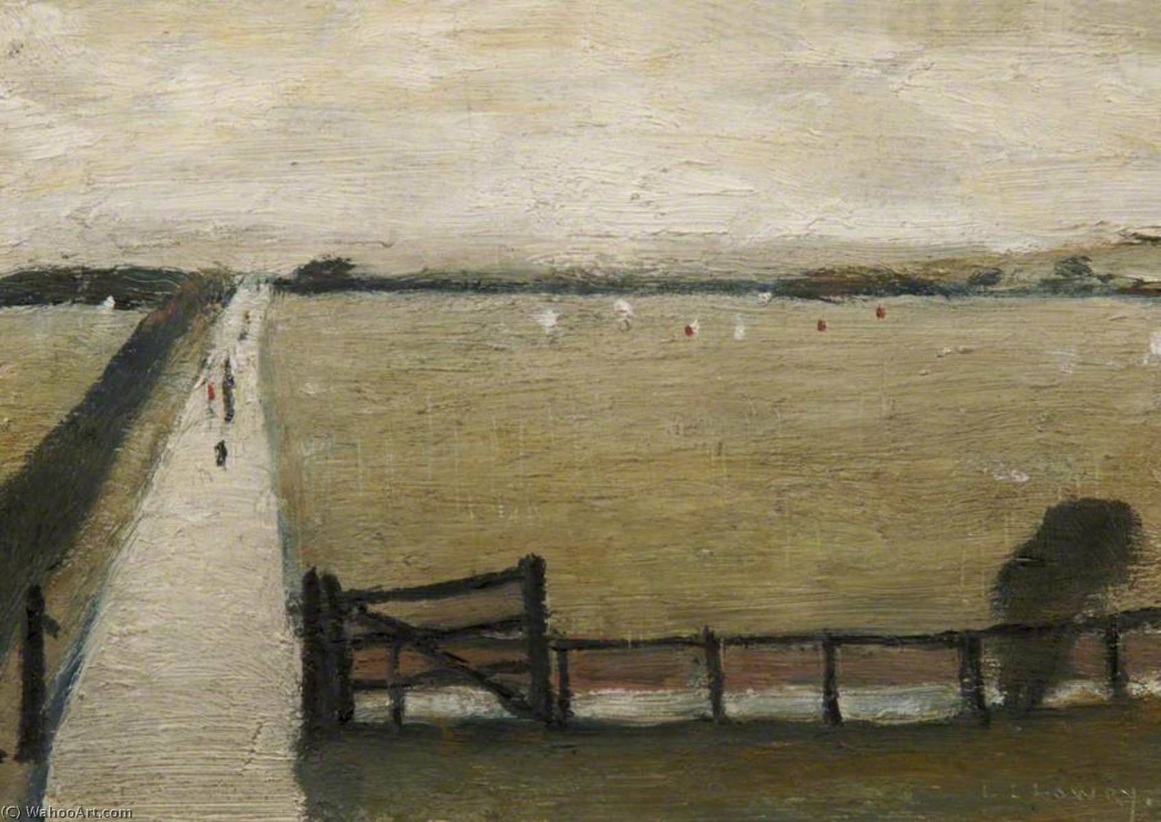 Swinton Moss, 1922 by Lawrence Stephen Lowry Lawrence Stephen Lowry ...
