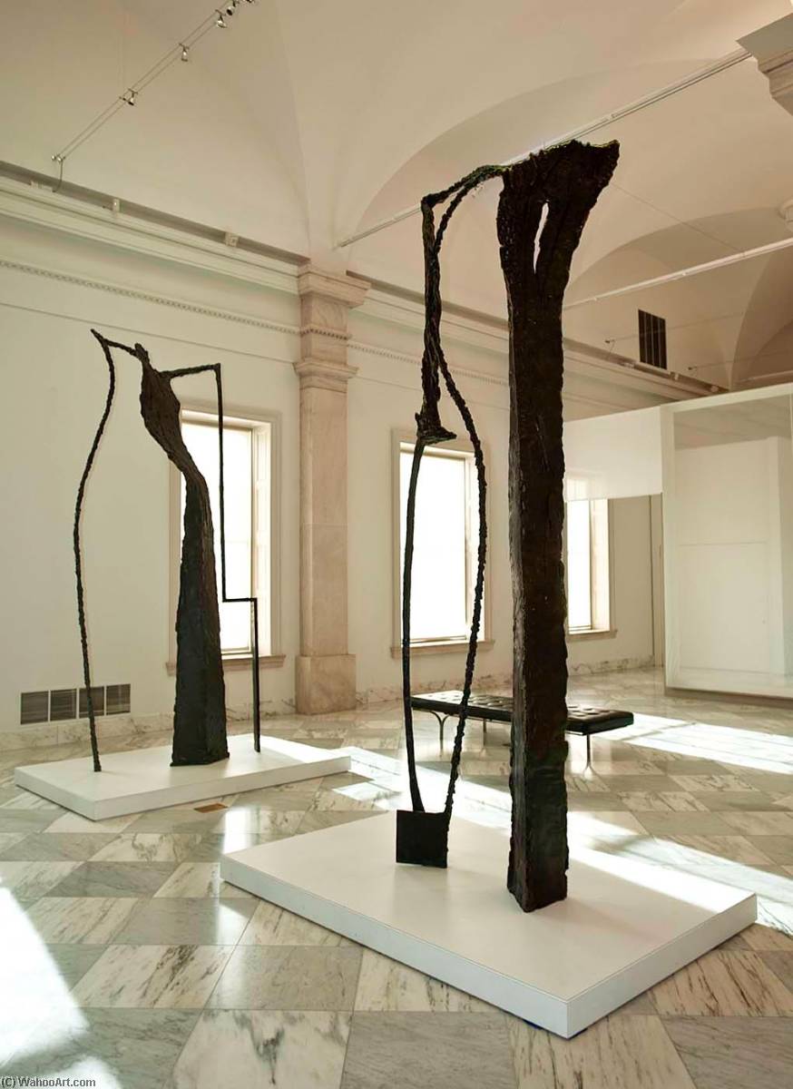 Paisagem urbana II, 1984 por Bryan Hunt Bryan Hunt | WahooArt.com