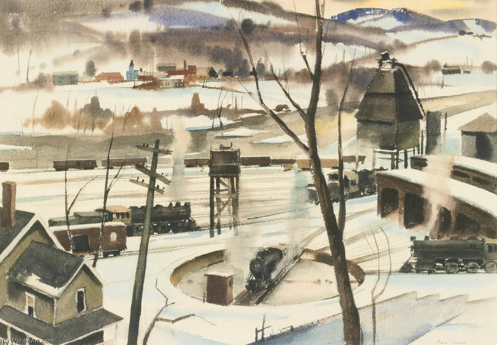 Reproducciones De Arte El Turntable de Paul Sample (Inspirado por ...