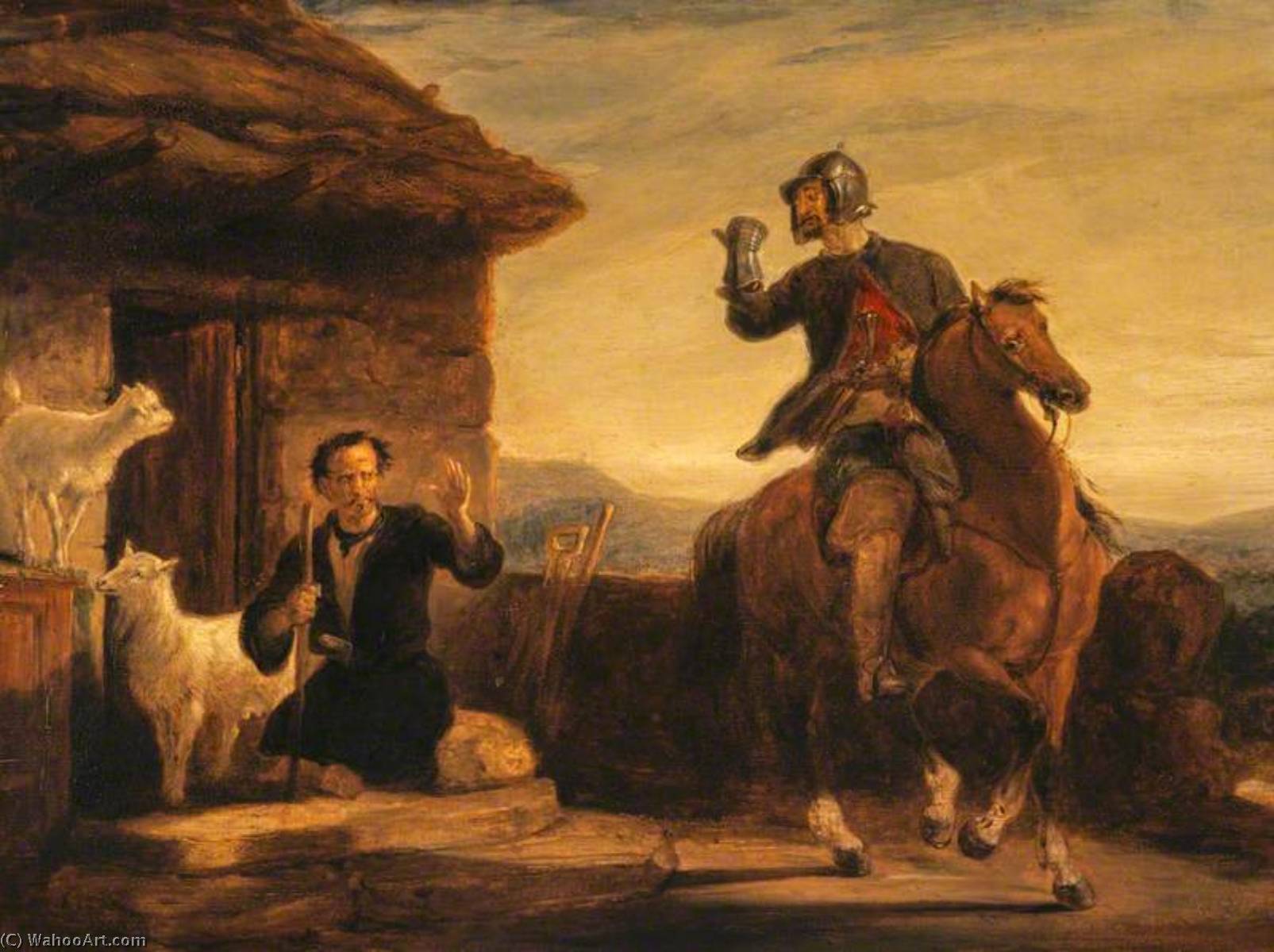 Comprar Reproducciones De Arte Del Museo El Enano Negro, 1831 de Sir ...