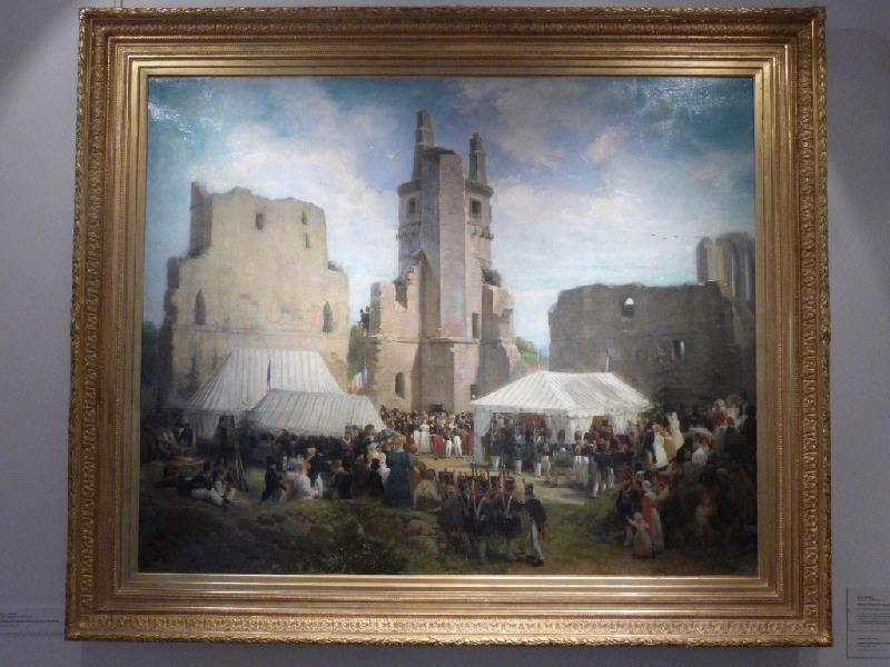 Buy Museum Art Reproductions Louis Philippe et sa famille visitant ...