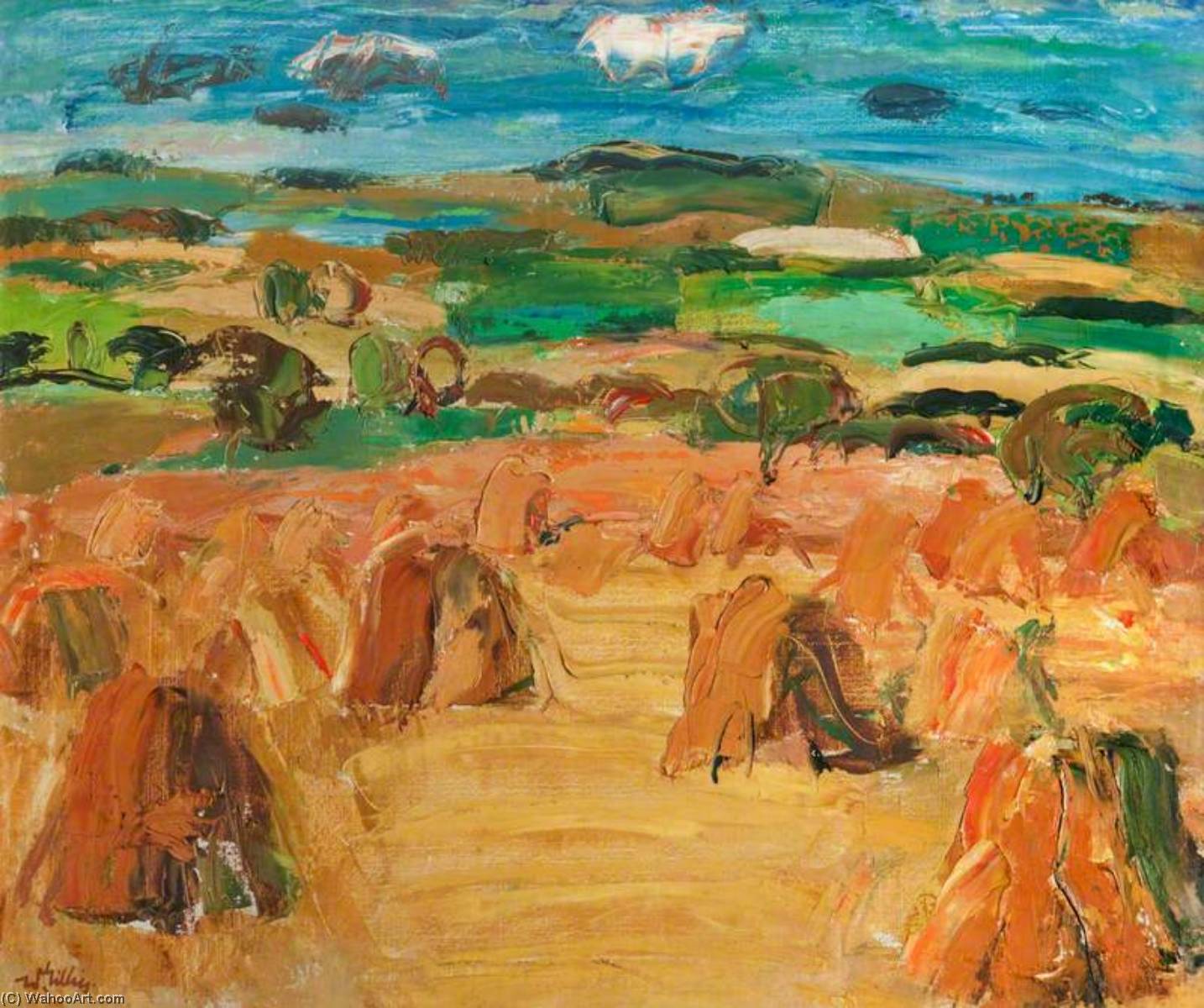 Harvest Field, 1936 by William George Gillies William George Gillies ...