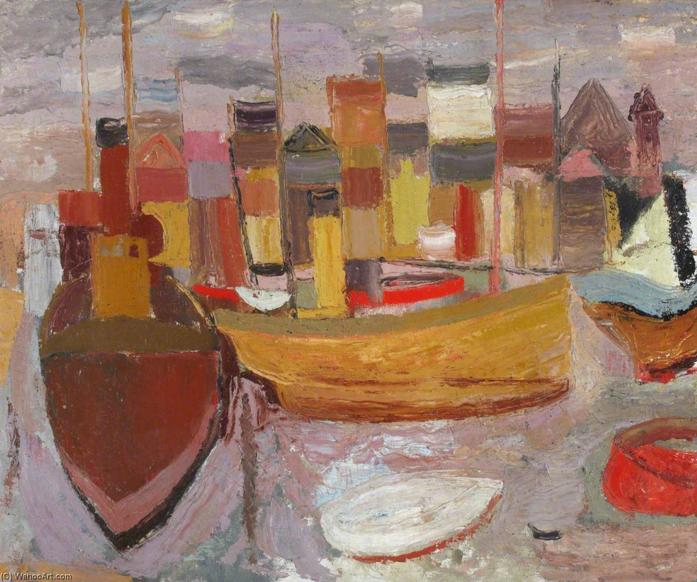 Order Artwork Replica Harbour Scene, St Monans, 1935 by Sir William ...