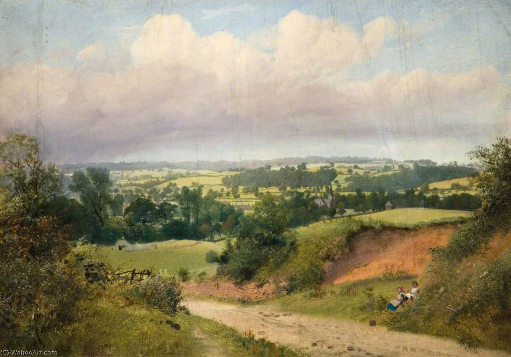 Acheter Reproductions D'art De Musée Trent Vale de Penkhull, 1846 de ...